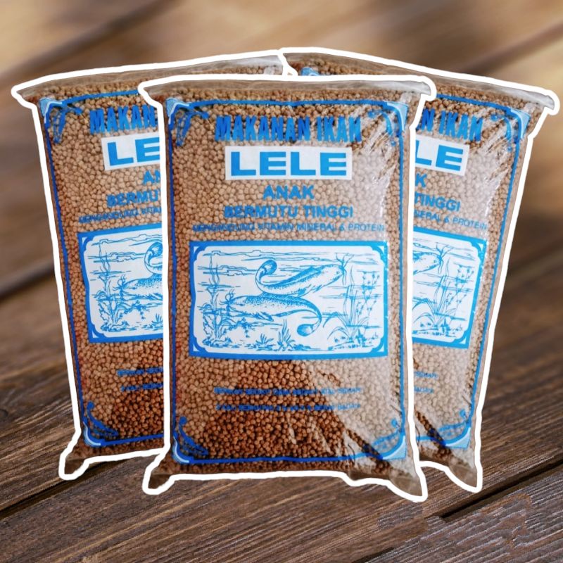 Jual 1 kg-Pakan pelet ikan lele nila mujaer gurami bandeng 1 kg ...