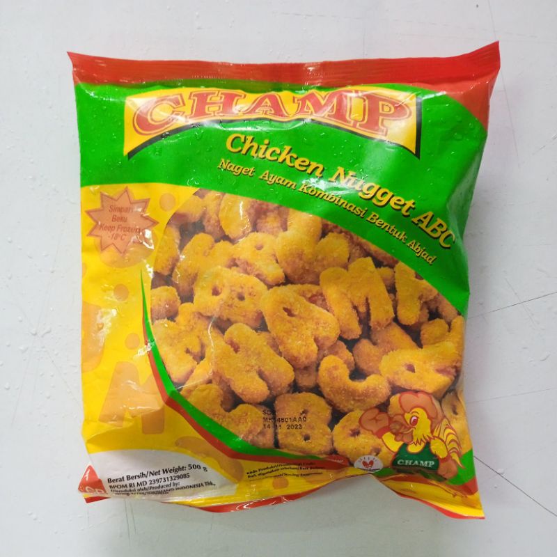 Jual CHAMP CHICKEN NUGGET ABC 500G | Shopee Indonesia