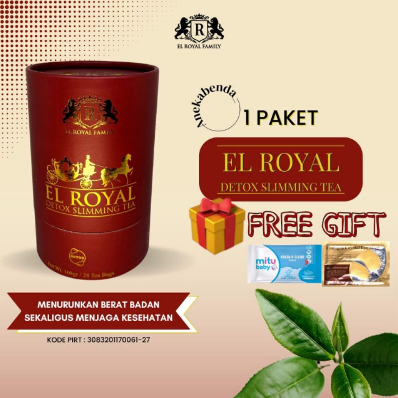 Jual [PROMO] EL ROYAL DETOX SLIMMING TEA ORIGINAL | Shopee Indonesia