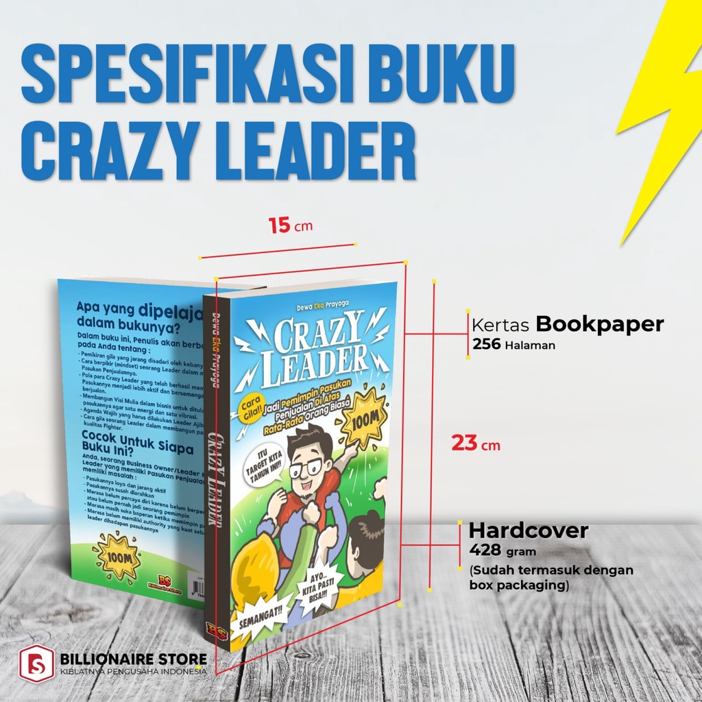 Jual Crazy Leader ( Buku Dewa Eka Prayoga ) | Shopee Indonesia