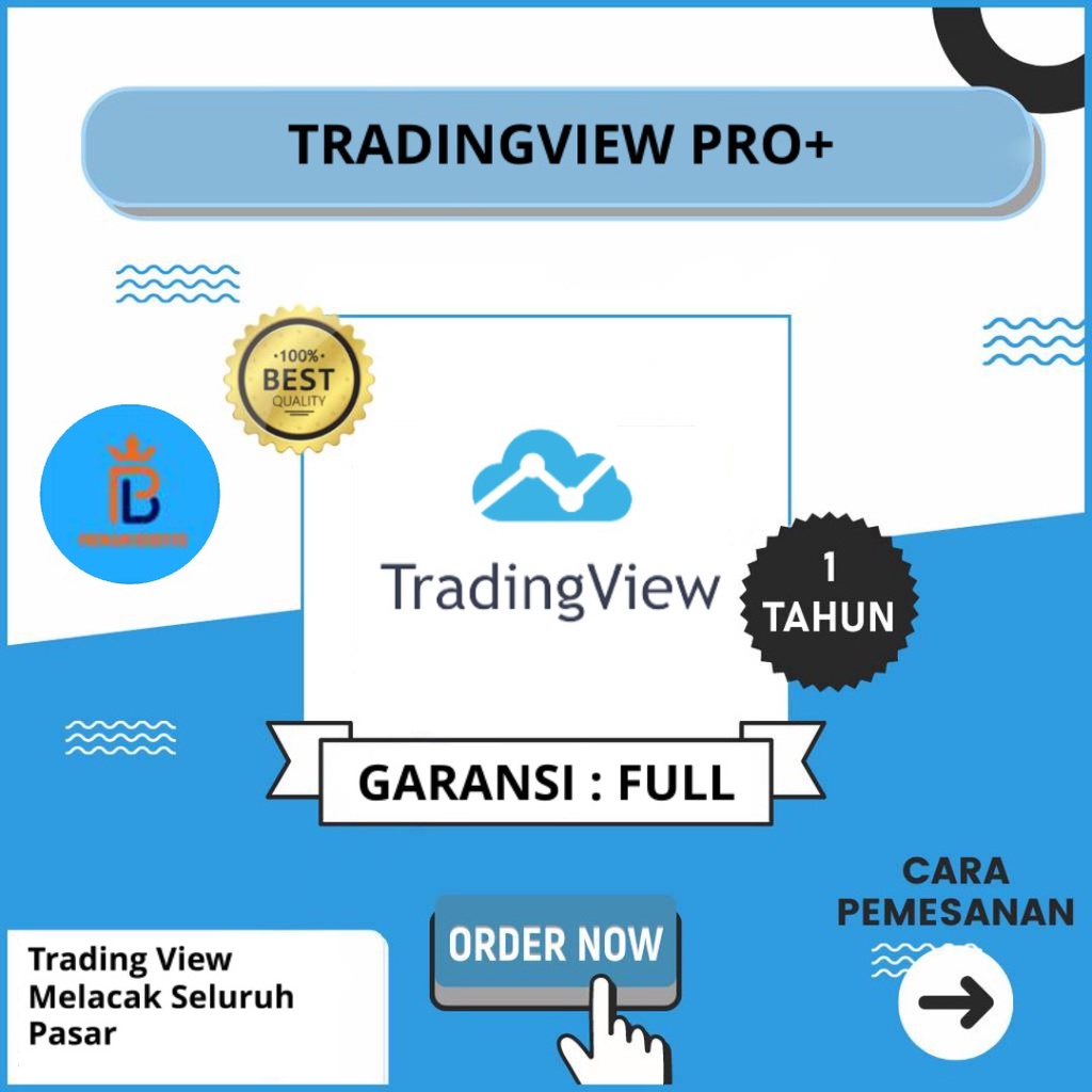 Jual TradingView Pro+ 1 Tahun Private Murah Bergaransi - Trading View ...