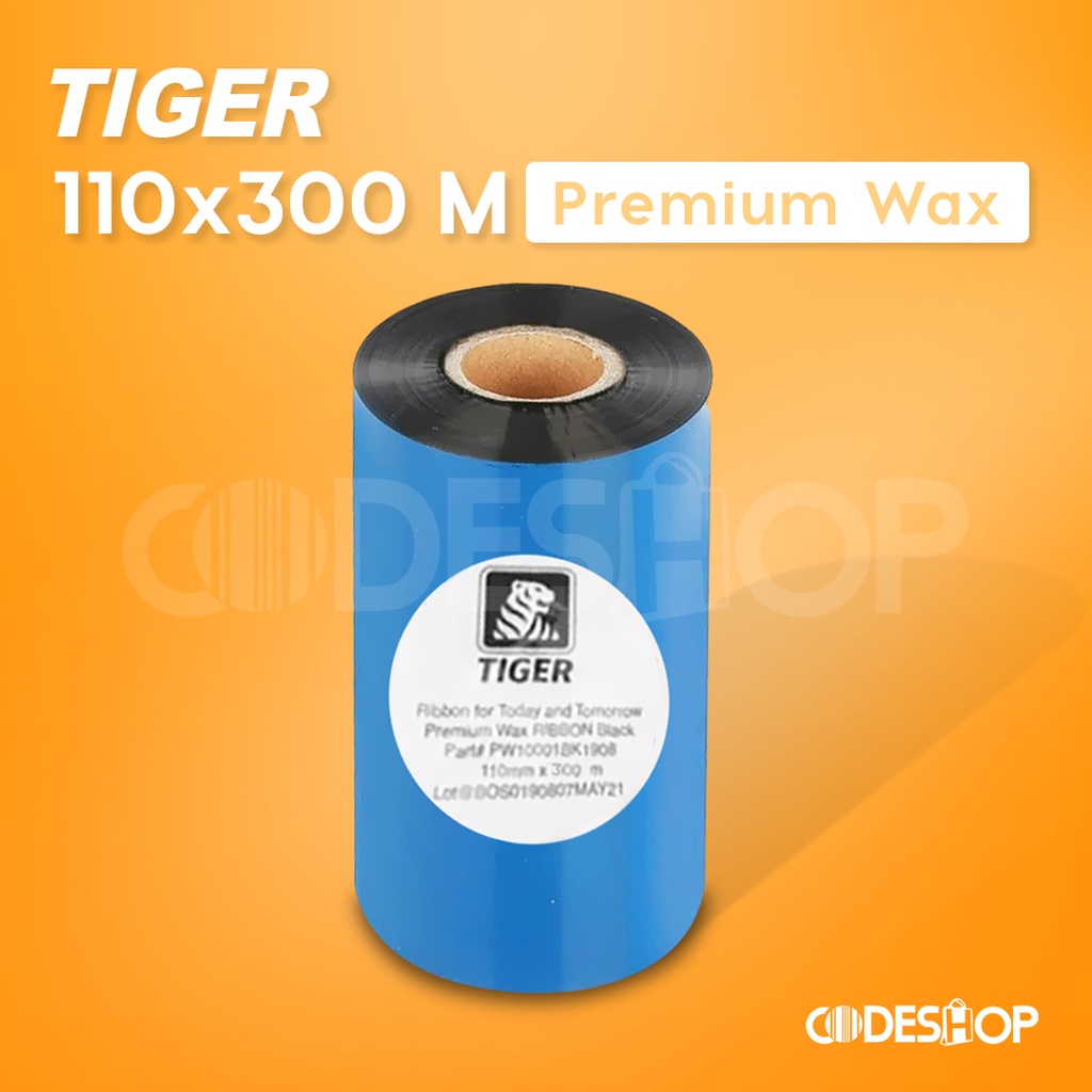 Jual CARBON RIBBON BARCODE UKURAN 110 X 300 METER ( PREMIUM / EXC WAX ...