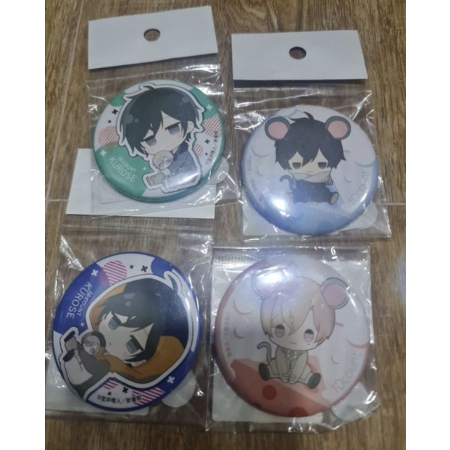 Jual Yaoi Pin Badge BL Ten Count Official Merchandise Original Japan ...