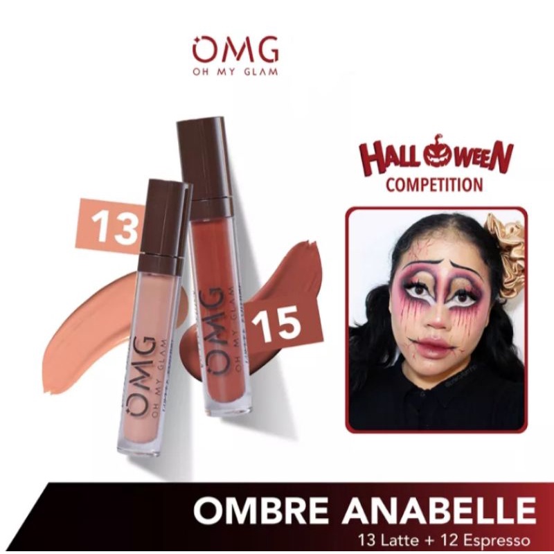 Jual OMG Ombre ala Selebgram combo 2pcs ( OH MY GLAM Matte Last Lip Cream ) | Shopee Indonesia