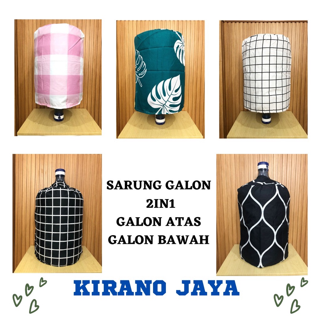 Jual SARUNG GALON ESTETIK - Cover Galon Atas & Galon Duduk / Bawah ...