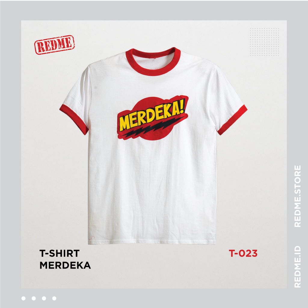 Jual T-shirt Merdeka | Shopee Indonesia