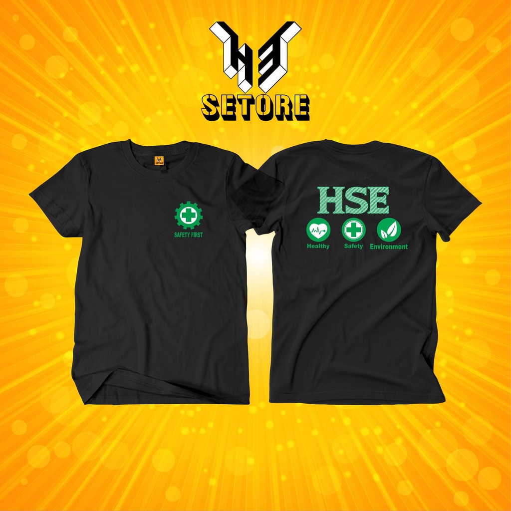 Jual KAOS SAFETY FIRST-BAJU HSE- SAFETY FIRST INDONESIA -HEALTHY ...