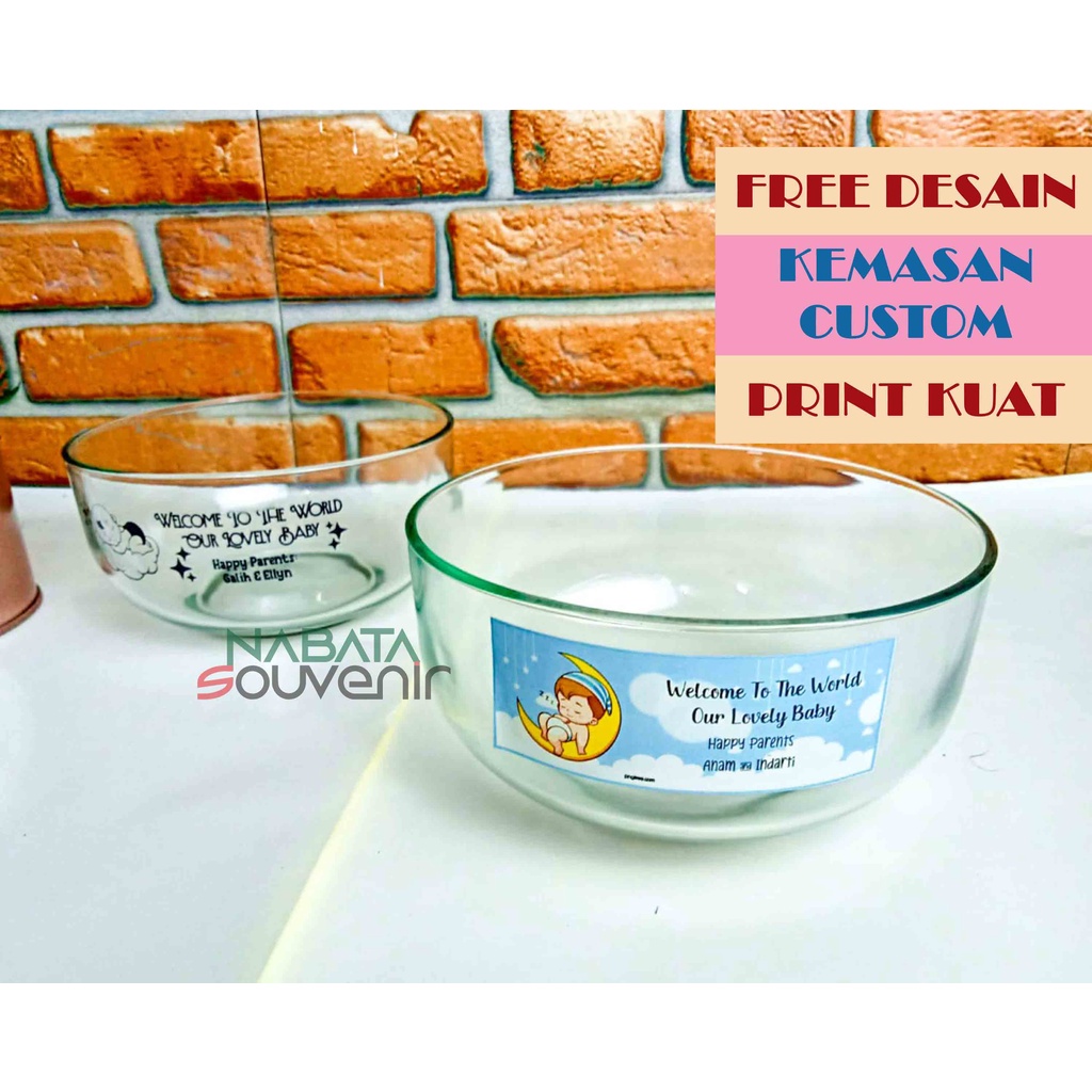 Jual Mangkok Printing Foto Full Colour Custom Desain | Shopee Indonesia