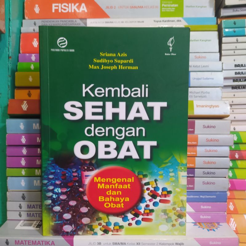 Jual Buku Kembali Sehat Dengan Obat | Shopee Indonesia