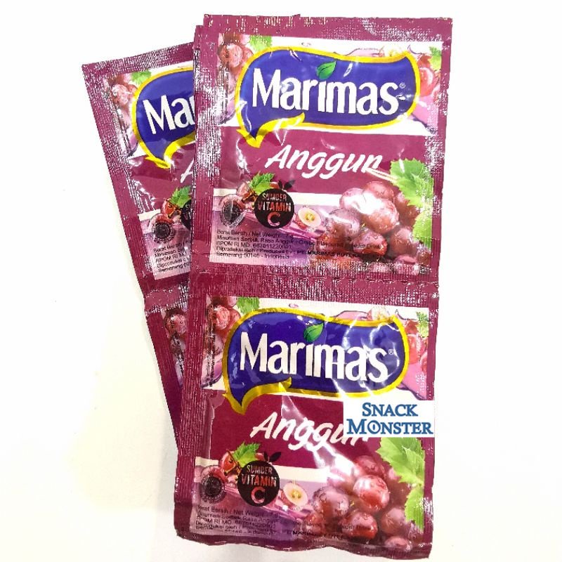 Jual Marimas Minuman Instant Serbuk Aneka Rasa - Netto 10 sct x 7 gr ...