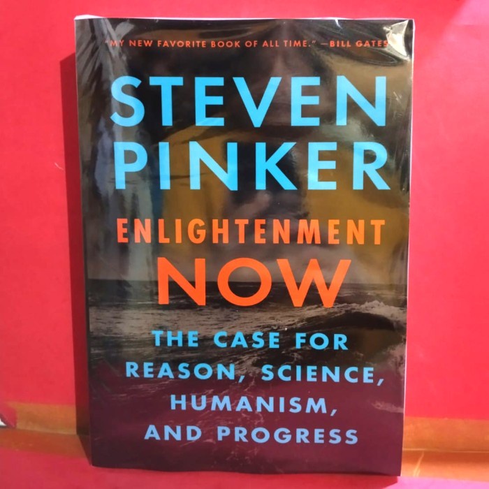 Jual buku Enlightenment Now by Steven Pinker | Shopee Indonesia