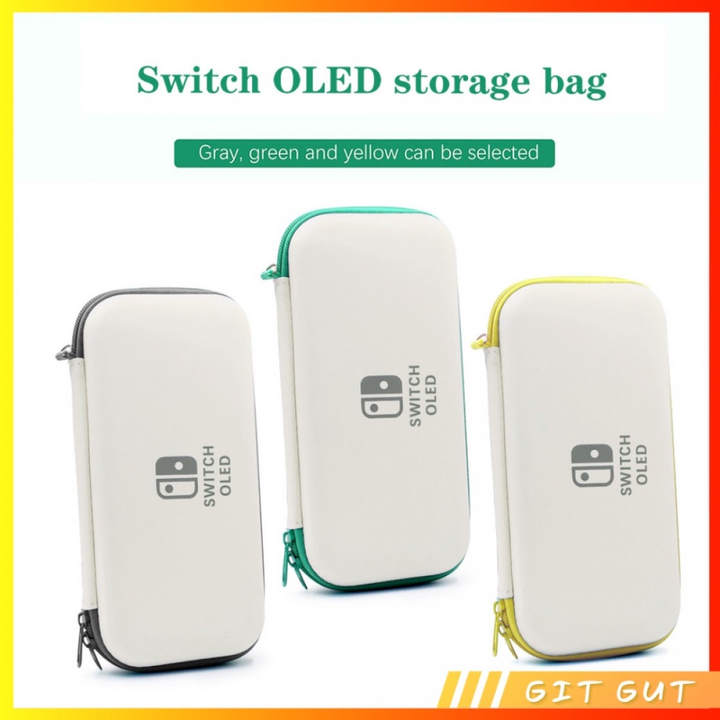 Jual Nintendo Switch OLED White Pouch Travel Case Bag Tas Storage ...