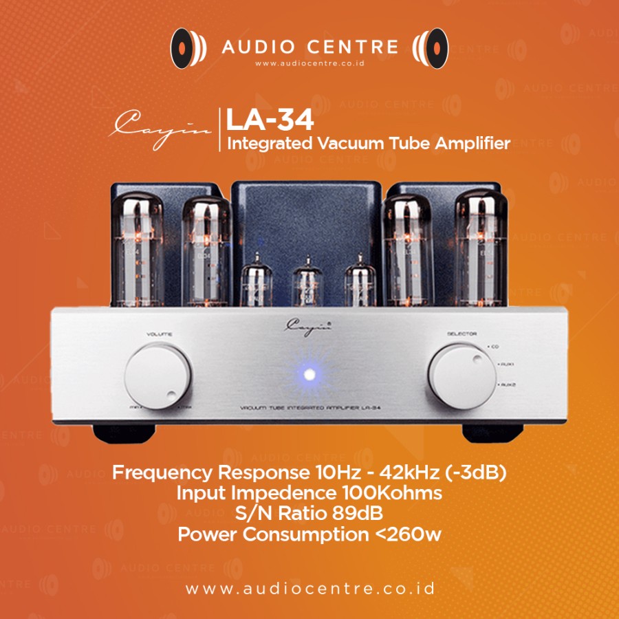 Jual Cayin LA34 Vacuum Tube Integrated Amplifier | Shopee Indonesia