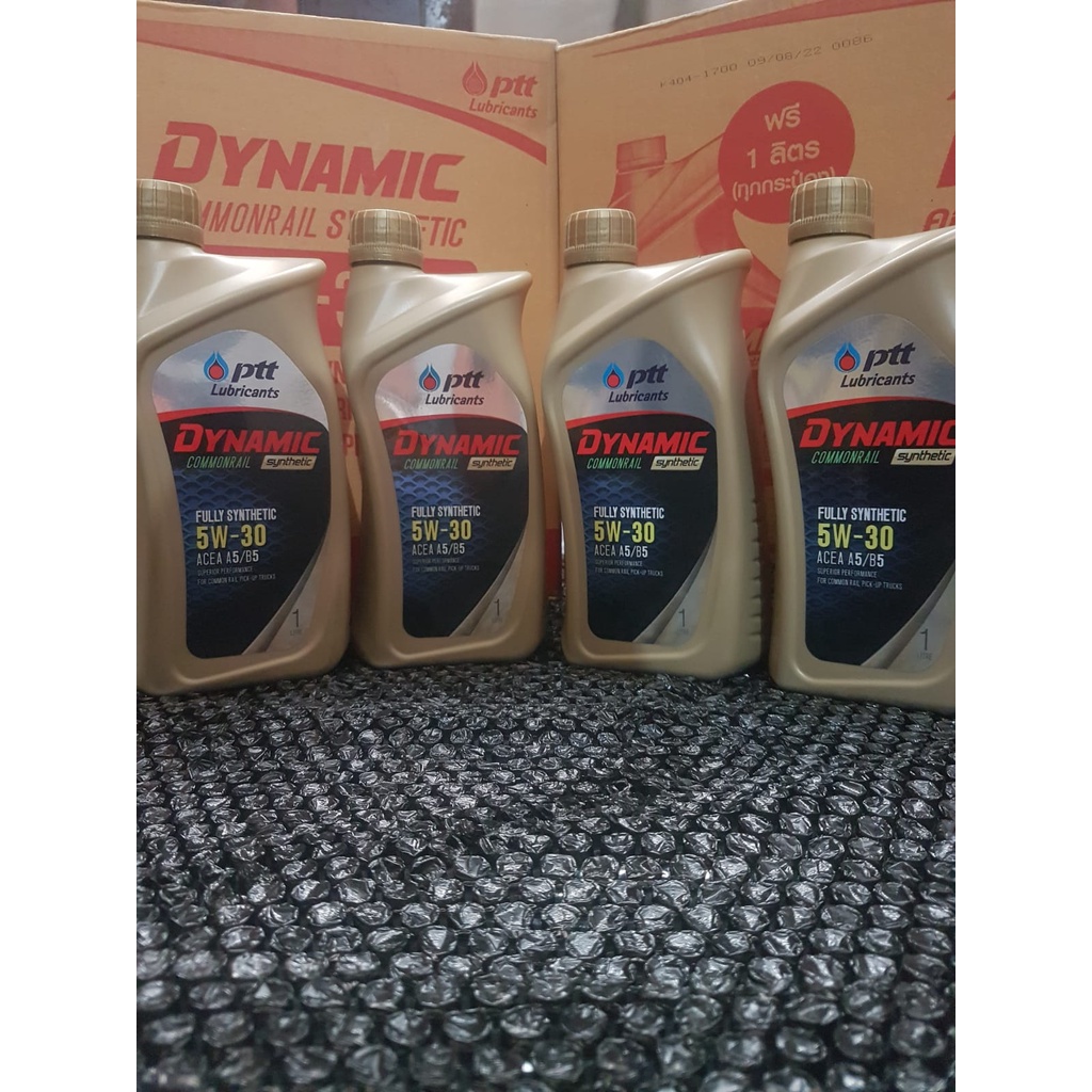 Jual PTT DYNAMIC COMMONRAIL 5W30 1L (4L FREE 1 DFC) | Shopee Indonesia