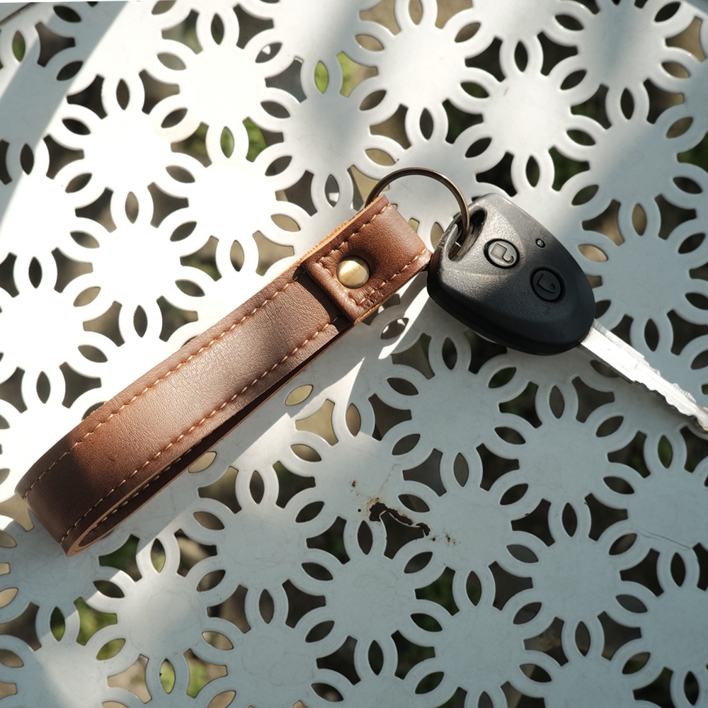 Jual ZAV - Ruth Leather Keychain Gantungan Kunci Kulit Premium | Shopee ...