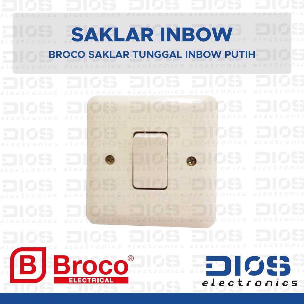 Jual Saklar Tunggal Inbow BROCO | Shopee Indonesia
