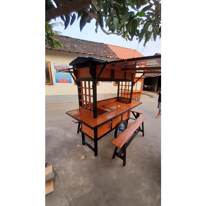 Jual Gerobak Dimsum GerobakTakoyaki dan Gerobak Sosis Bakar | Shopee ...