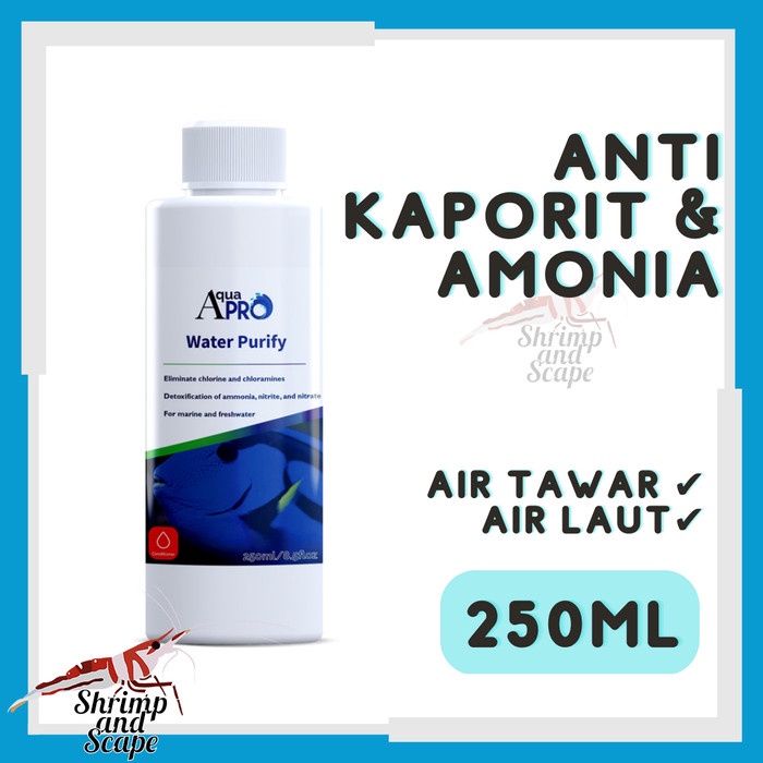 Jual Aquapro Water Purify Anti Klorin Amonia Logam Berat Chlorine Ammonia | Shopee Indonesia