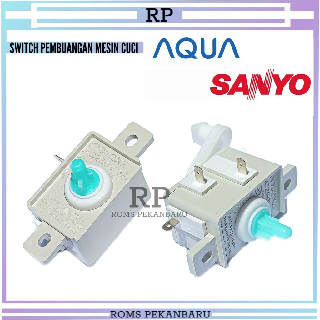 Jual SWITCH SANYO- SWITCH SELECTOR PEMBUANGAN MESIN CUCI SANYO | Shopee ...