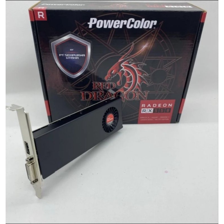 Jual VGA POWERCOLOR RX 550 4GB DDR5 128 BIT | Shopee Indonesia