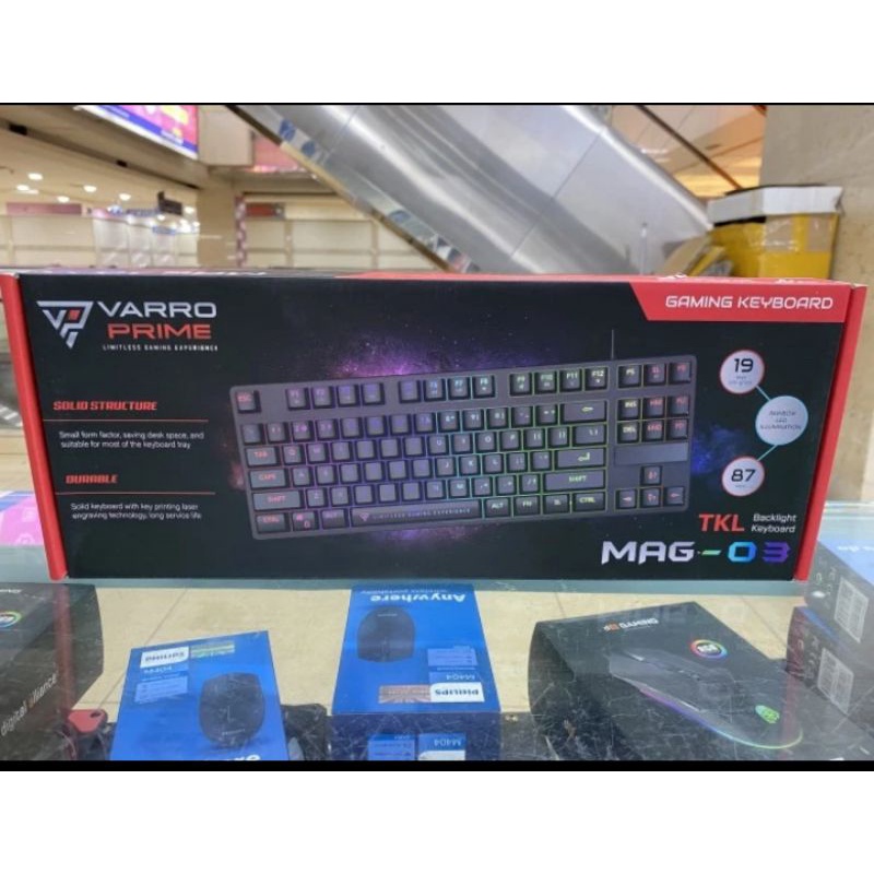 Jual KEYBOARD USB VARRO GAMING BACKLIGHT MAG 03 | Shopee Indonesia