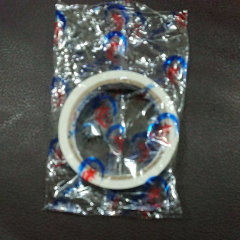Jual Double Tape 1/2 setengah inch Putih 12mm X 12 Yard | Shopee Indonesia