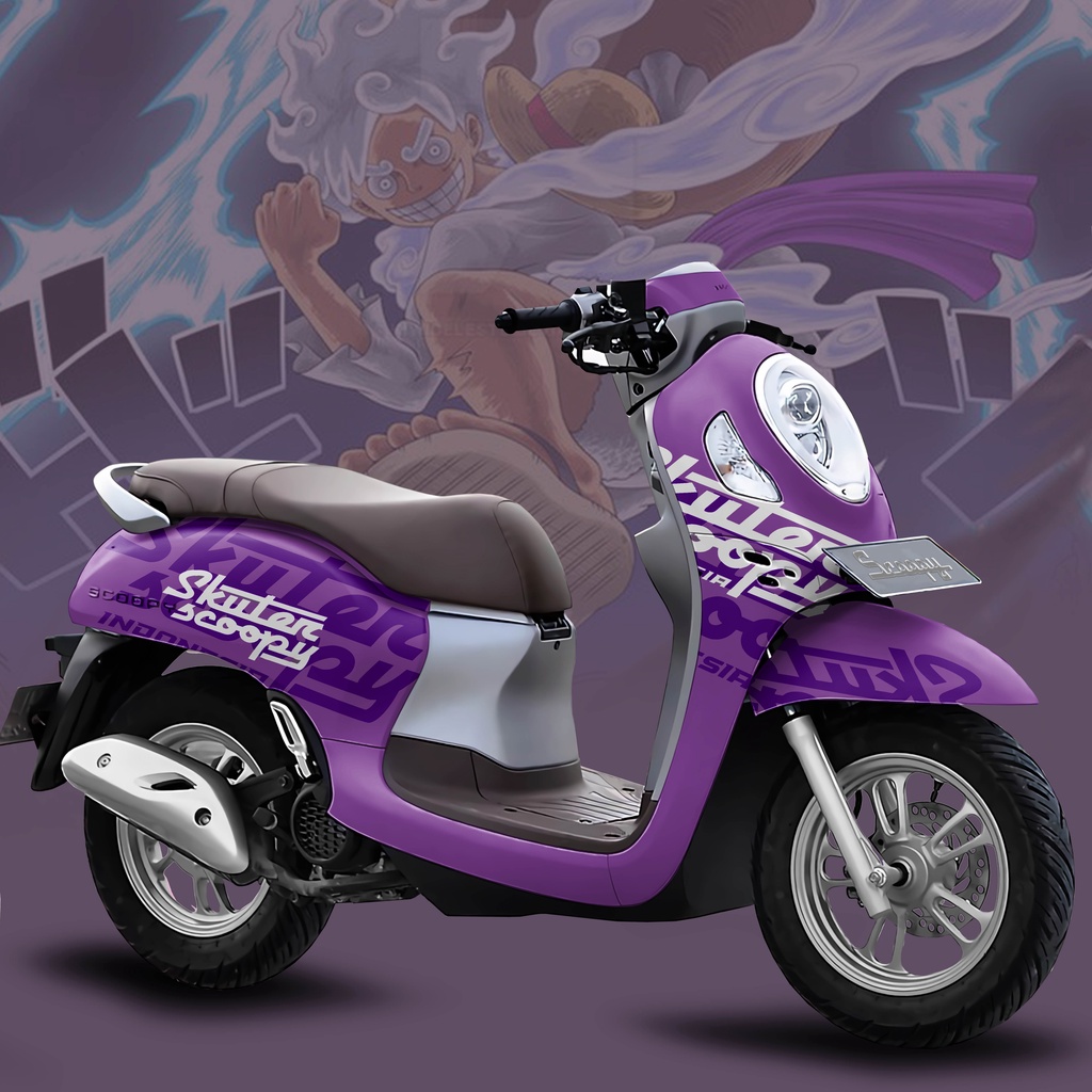 Jual Decal Sticker / stiker New Scoopy 2015 - 2019 - 2021 - 2023 Anime ...