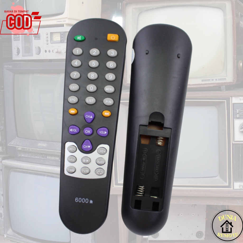 Jual Remot/remot Receiver Parabola Goldsat 6000 Hitam | Shopee Indonesia