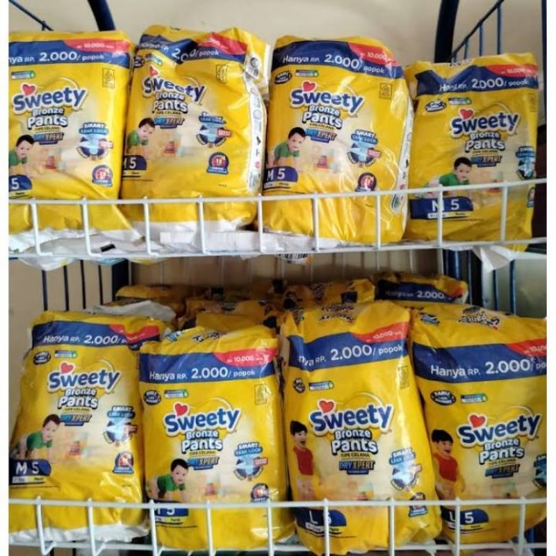 Jual Pampers sweety L | Shopee Indonesia