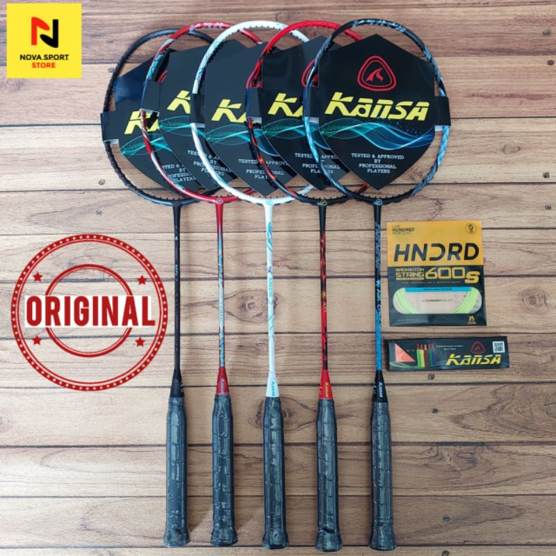 Jual RAKET BADMINTON KANSA AVATAR ELEMEN API, TANAH, AIR, TANAH, KAYU ...