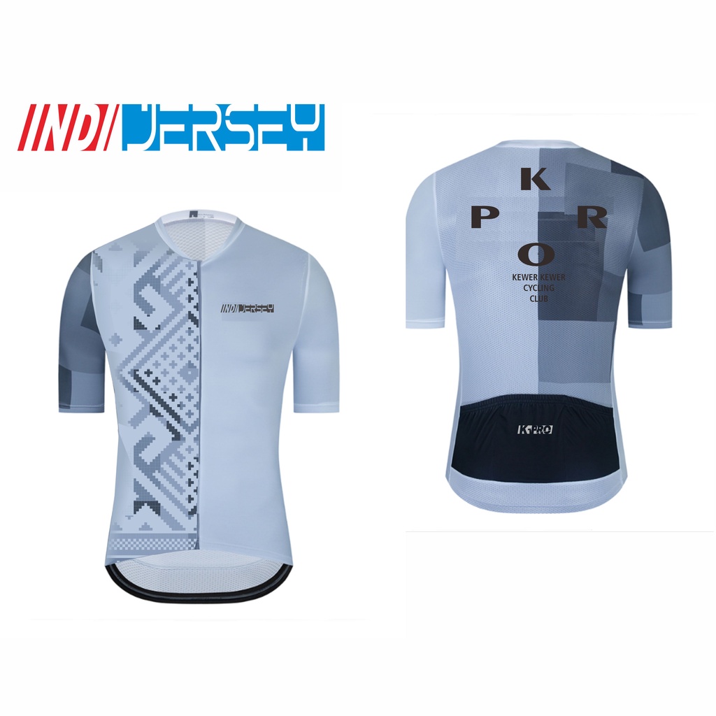 Jual JERSEY Sepeda Roadbike Custom Motif Batik Lampung Lengan Pendek Outdoor | Shopee Indonesia