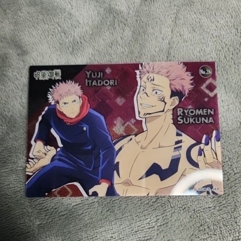 Jual Jujutsu Kaisen - Official Clear Card From Collection Gum Ensky ...