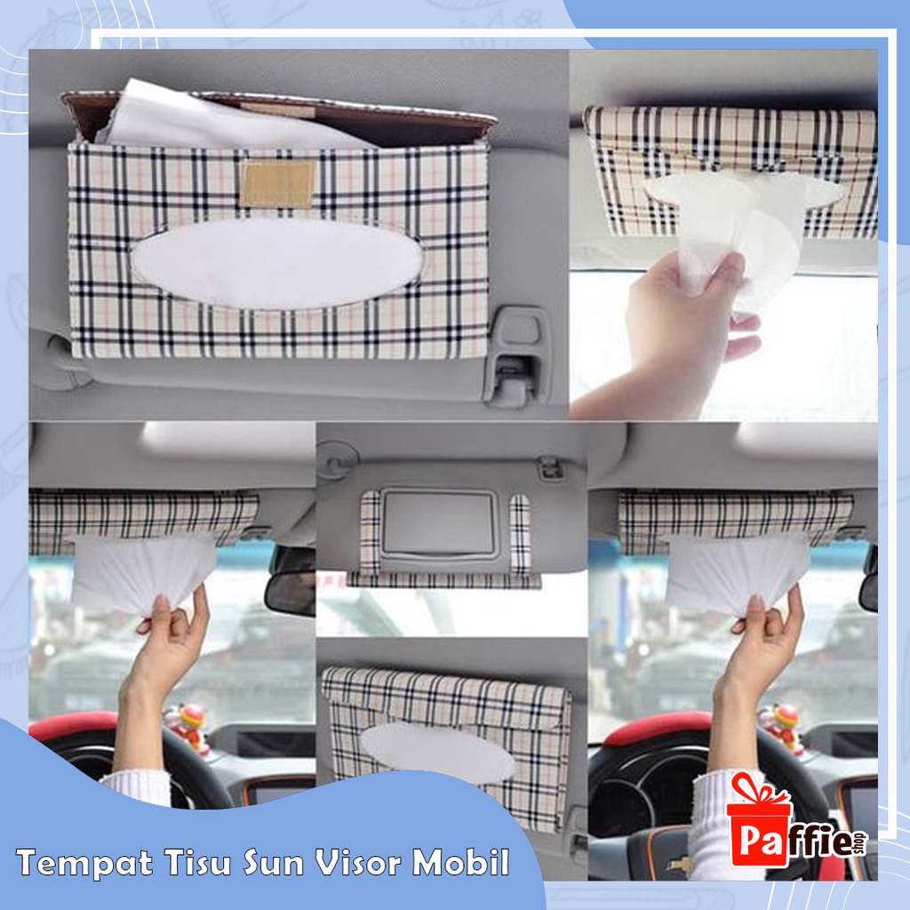 Jual Tempat Tisu Sun visor Mobil Model jepit cars Sunvisor Tissue ...