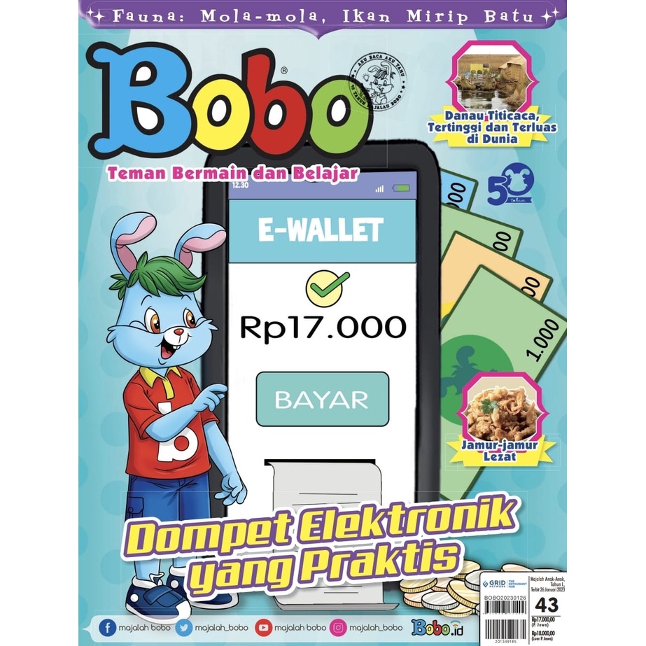 Jual MAJALAH BOBO EDISI "43" FEBRUARI 2023 | Shopee Indonesia