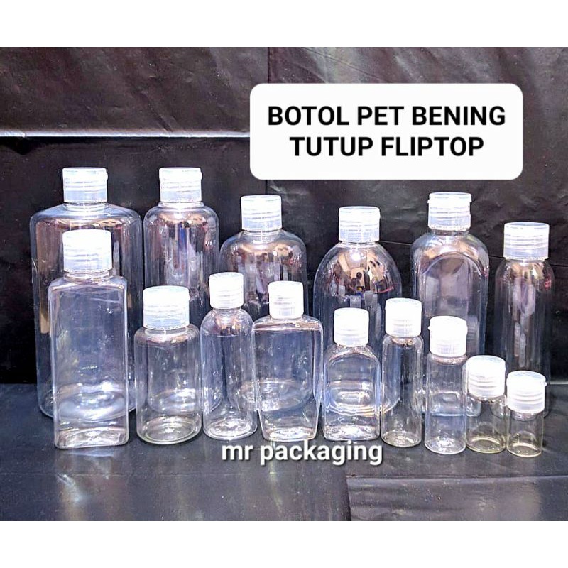 Jual Botol Fliptop 5ml 10ml 20ml 40ml 50ml 80ml 100ml| Wadah Kosong Isi Ulang PET | Shopee Indonesia