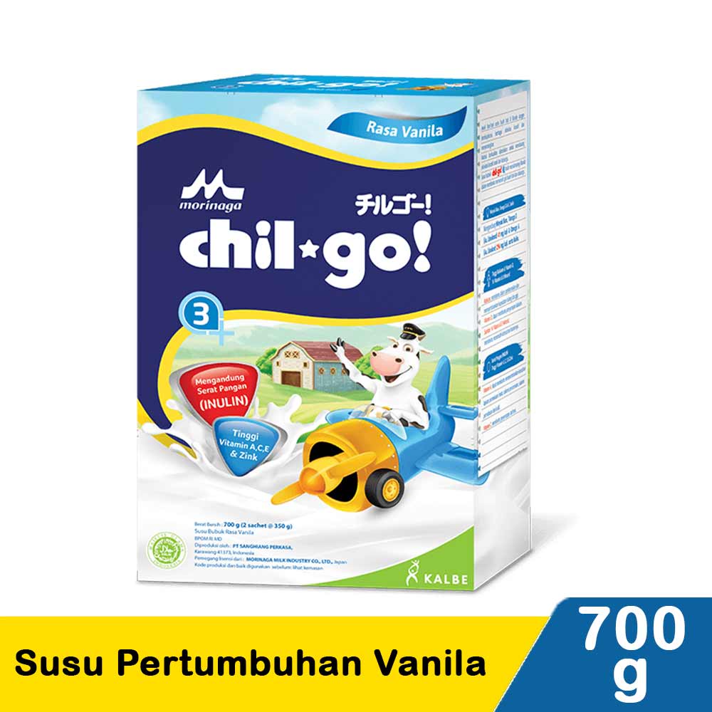 Jual Morinaga chil-go 3+ Susu Bubuk Vanilla Box 700 g | Shopee Indonesia