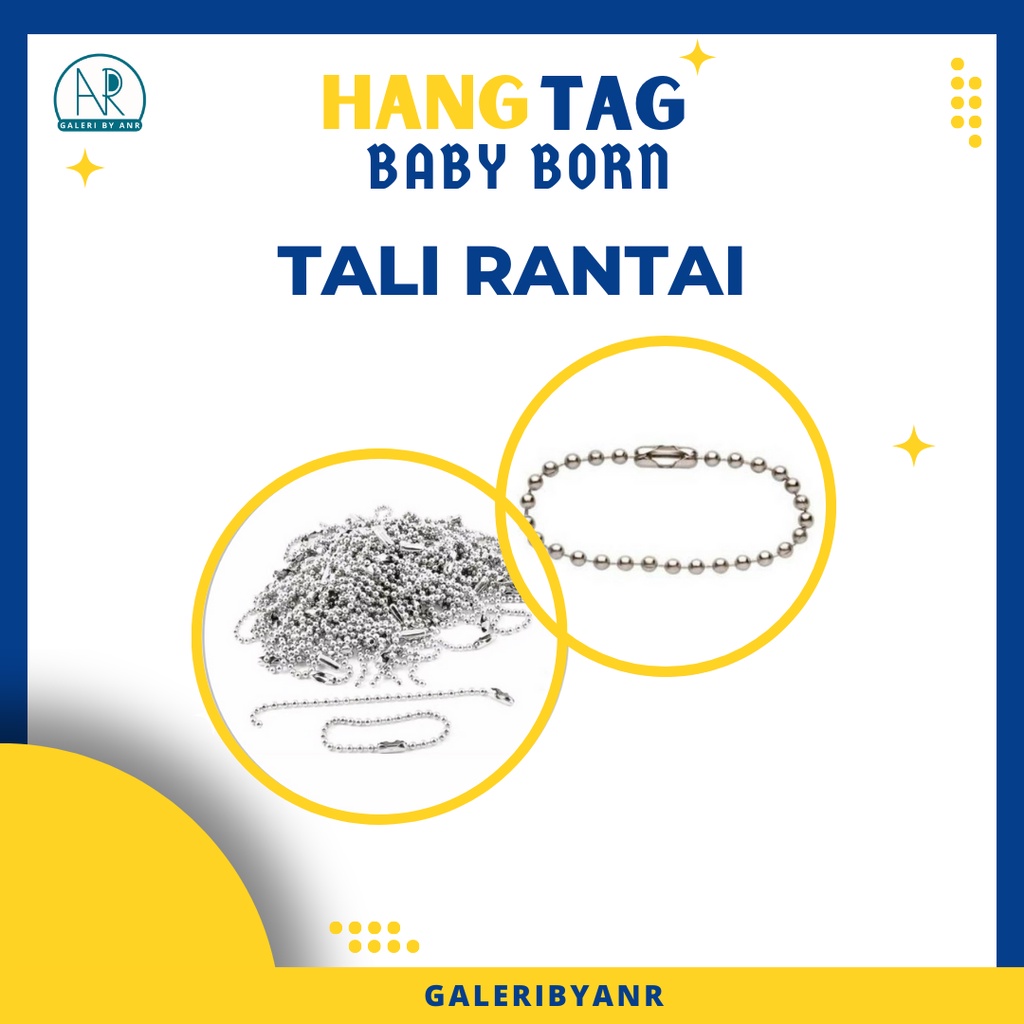 Jual D09 Hangtag Baby Born custom | Hang Tag tasyakuran kelahiran ...