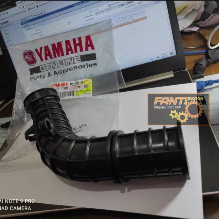 Jual FUNNEL AIR KARET SELANG FILTER UDARA XMAX 250 PART ORIGINAL YAMAHA ...