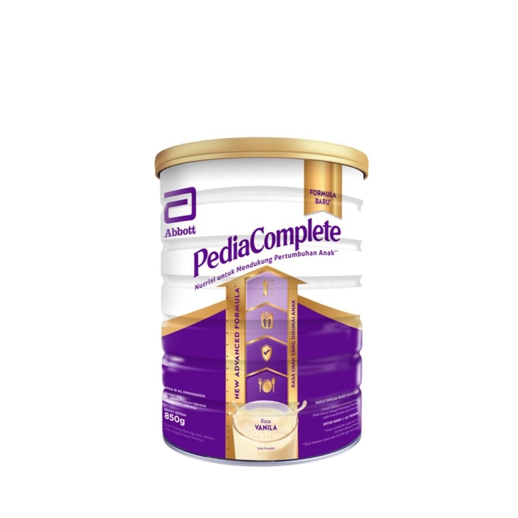 Jual PEDIASURE COMPLETE 850GR PEDIACOMPLETE 850GR / 850 GR | Shopee ...