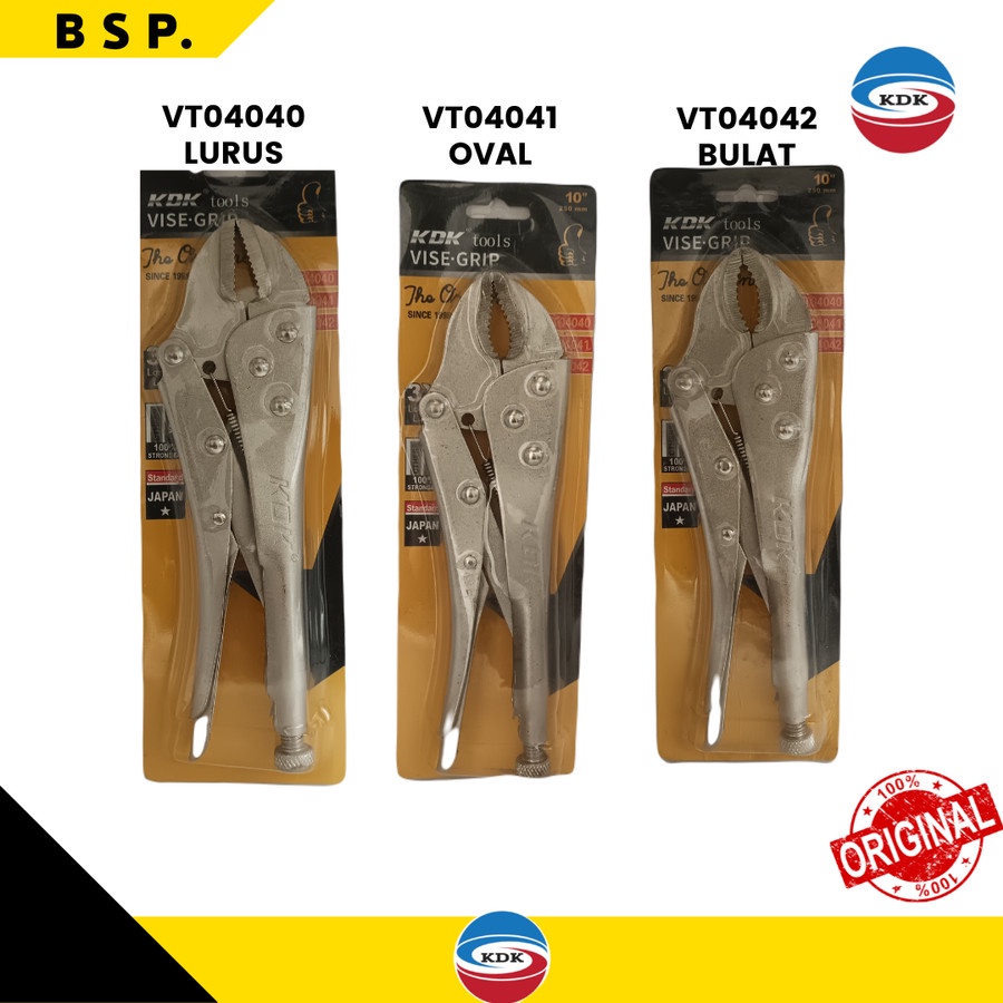 Jual Locking Grip Plier/ Vice Grip/ Tang Buaya 10" inch | Shopee Indonesia