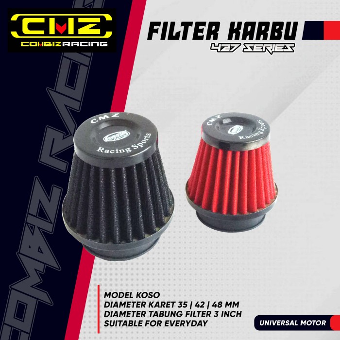 Jual Filter Karburator Standart PE 24 26 28 Model KOSO RACING MAHKOTA ...
