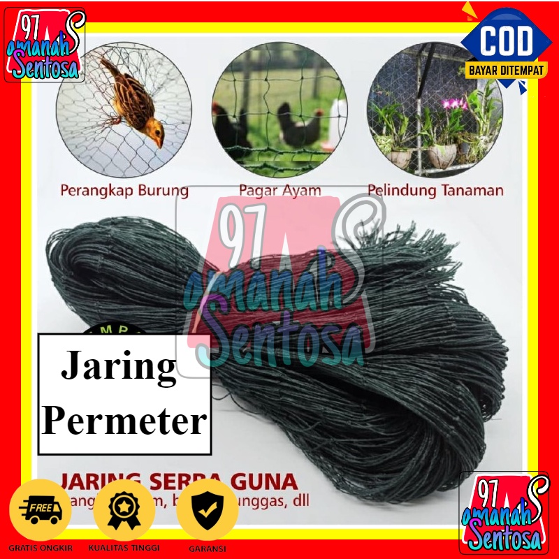 Jual Jaring Tanaman Rambat Sayuran Buah Anggur/Jaring Tanaman Rambatan ...