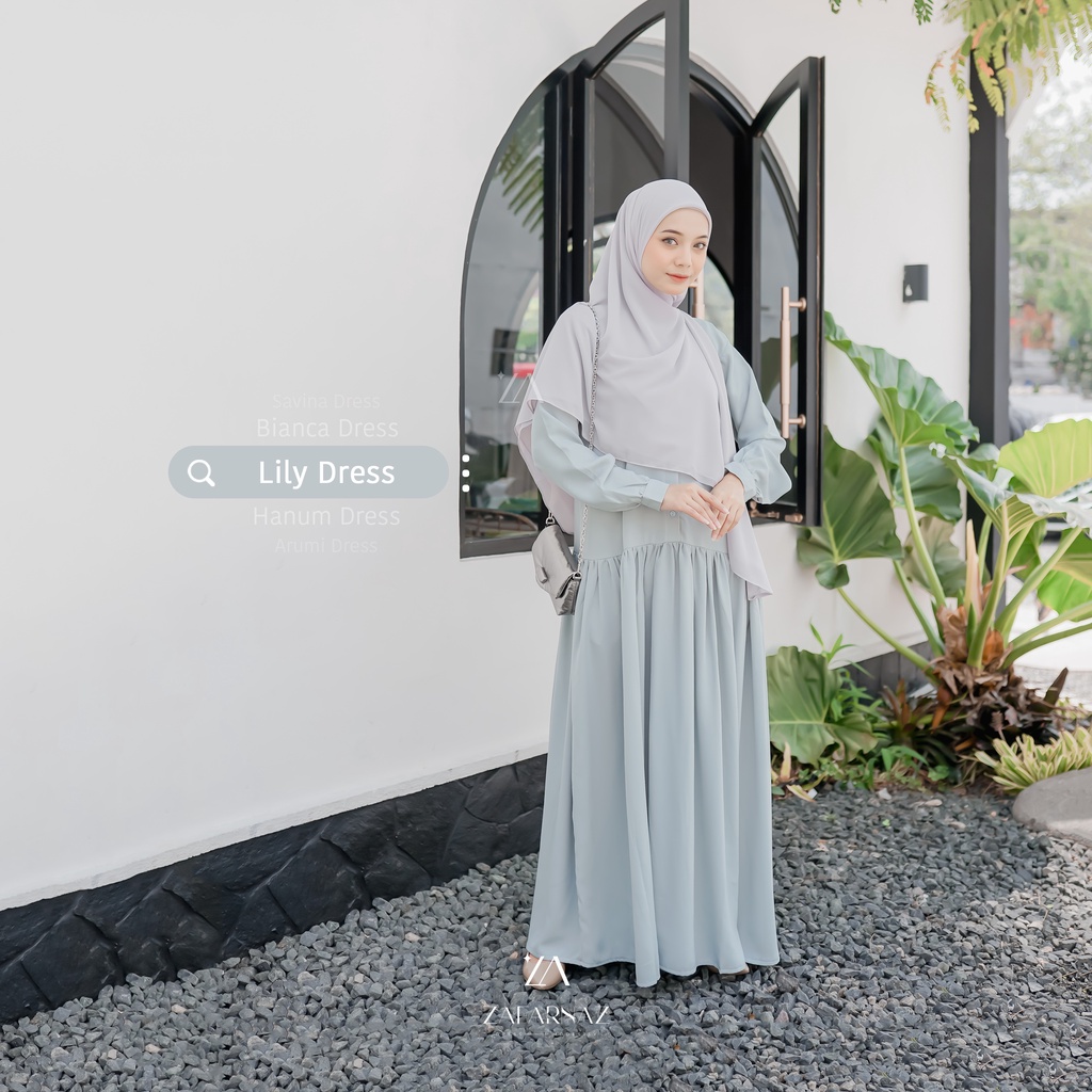 Jual Zafarnaz | Lily Dress | Shopee Indonesia