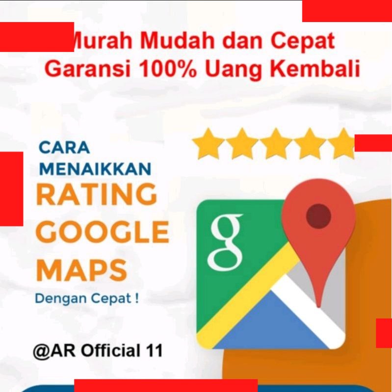 Jual Review Google Maps / Ulasan Google Maps / Rating Google Maps ...