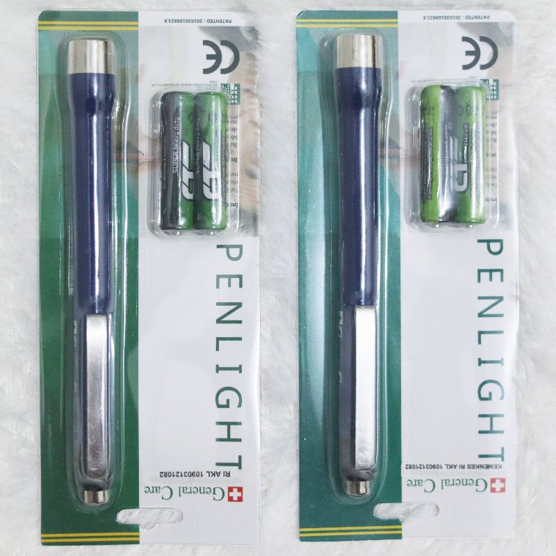 Jual Penlight SINAR PUTIH LED Pen Light Medis Senter Dokter General ...