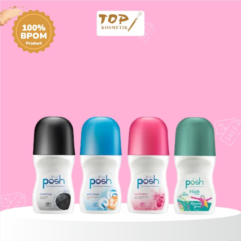 Jual ~TOP~ POSH DEODORANT ROLL ON 50ML ( PILIH VARIAN DI VARIASI ...