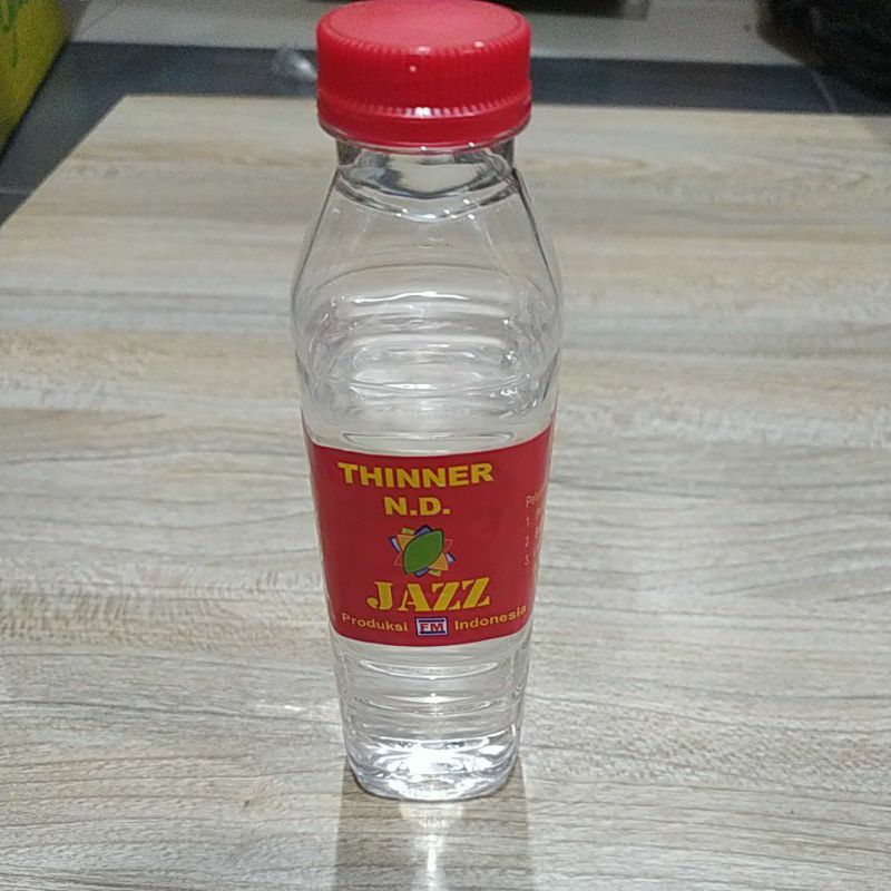 Jual thinner botol random tiner pengencer cat 200 ml | Shopee Indonesia