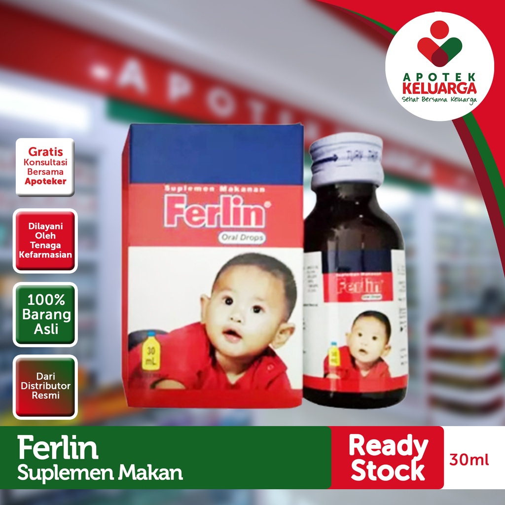 Jual Ferlin DROP DAN SIRUP#VITAMIN BAYI#SUPLEMEN BAYI#KESEHATAN BAYI# ...