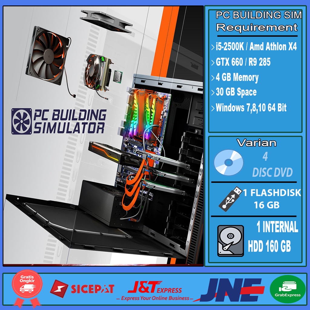 Jual PC Building Simulator Complete Collection | PC GAME | DVD GAMES ...