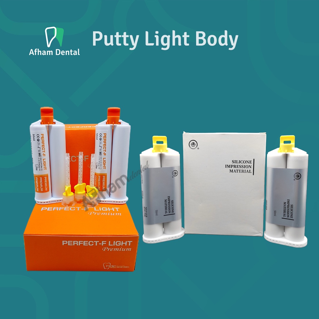 Jual DENTAL PUTTY LIGHT BODY DOUBLE IMPRESSION GIGI / DOUBLE IMPRESSION ...
